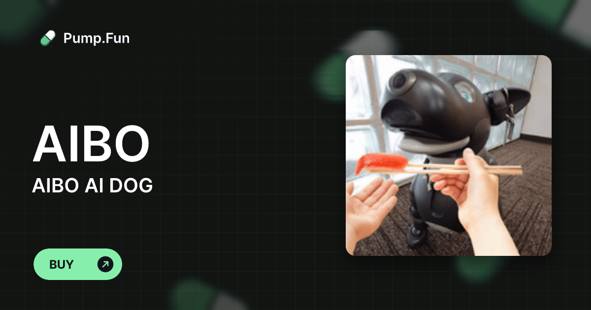 AIBO AI DOG (AIBO) - Pump