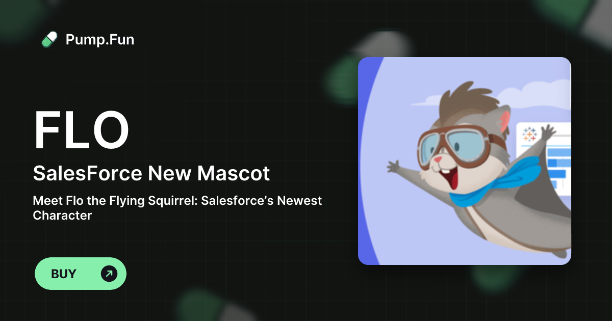 SalesForce New Mascot (FLO) - Pump