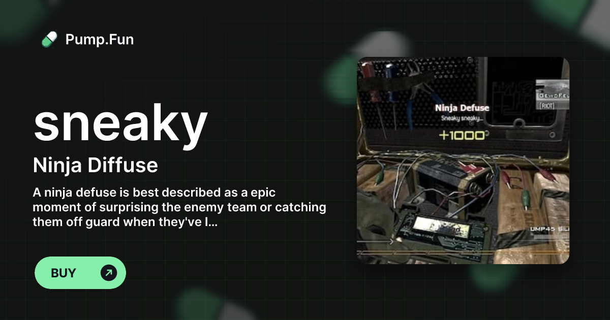 Ninja Diffuse (sneaky) - Pump