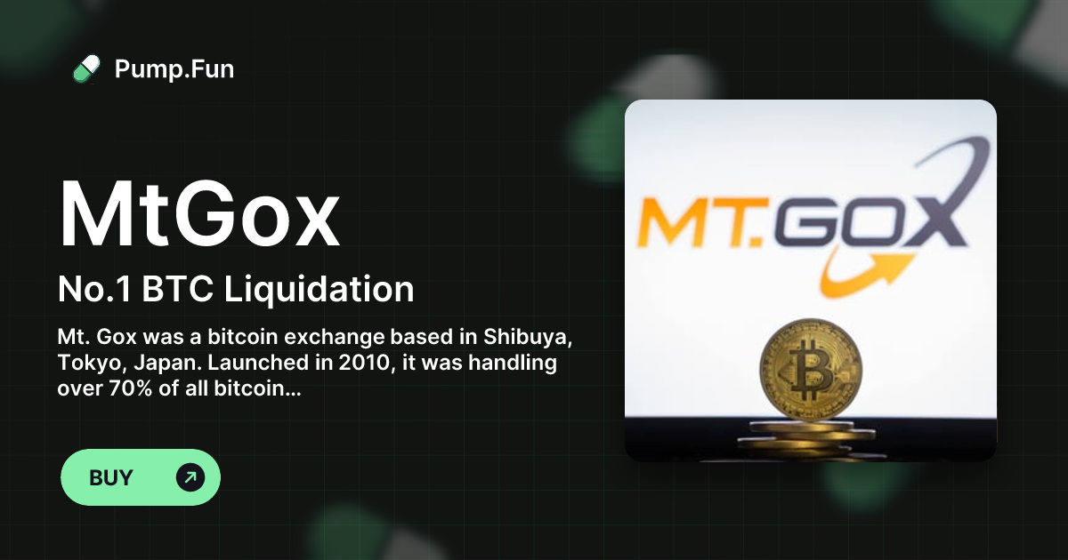 No.1 BTC Liquidation (MtGox) - Pump