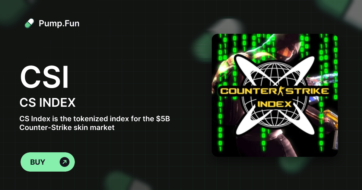 CS INDEX (CSI) - Pump