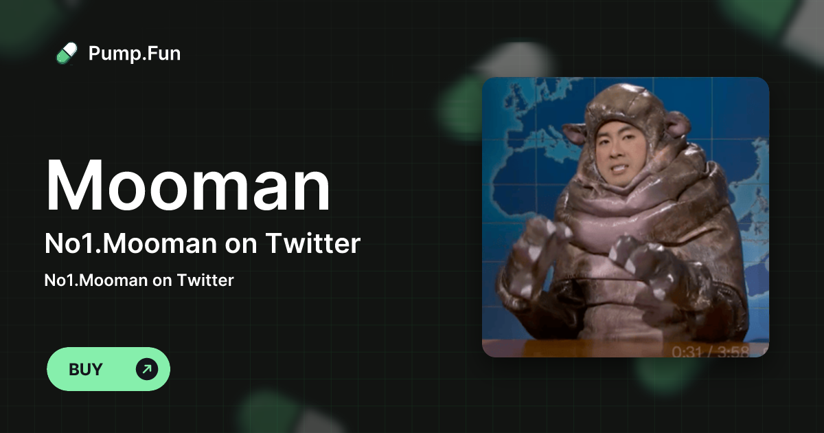 No1.Mooman on Twitter (Mooman) - Pump