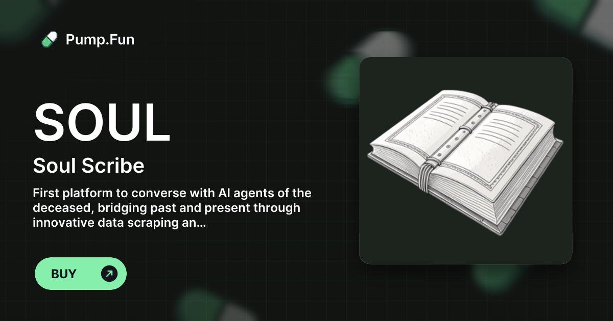 Soul Scribe (SOUL) - Pump