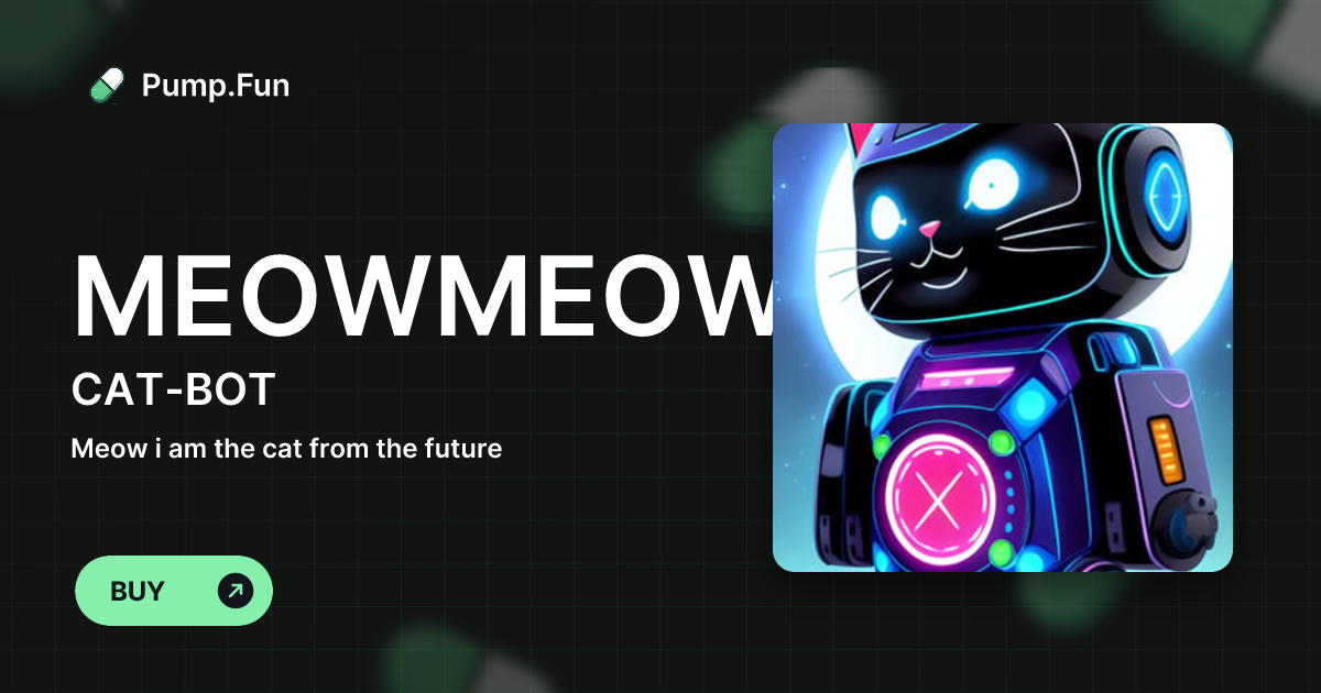 CAT-BOT (MEOWMEOW) - Pump