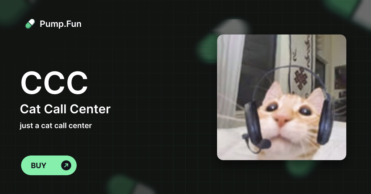 Cat Call Center (CCC) - Pump