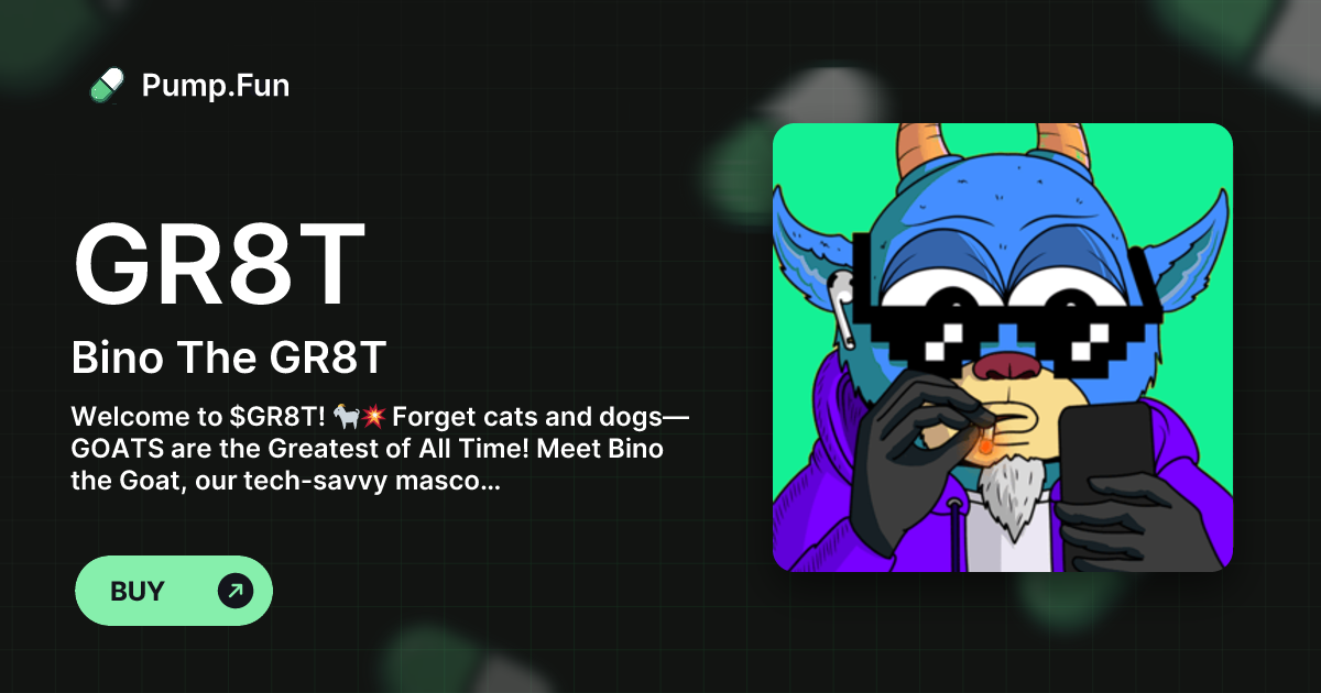 Bino The GR8T (GR8T) - Pump