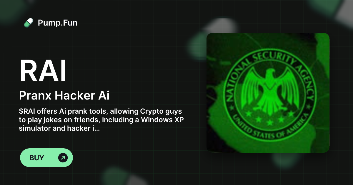 Pranx Hacker Ai (RAI) - Pump