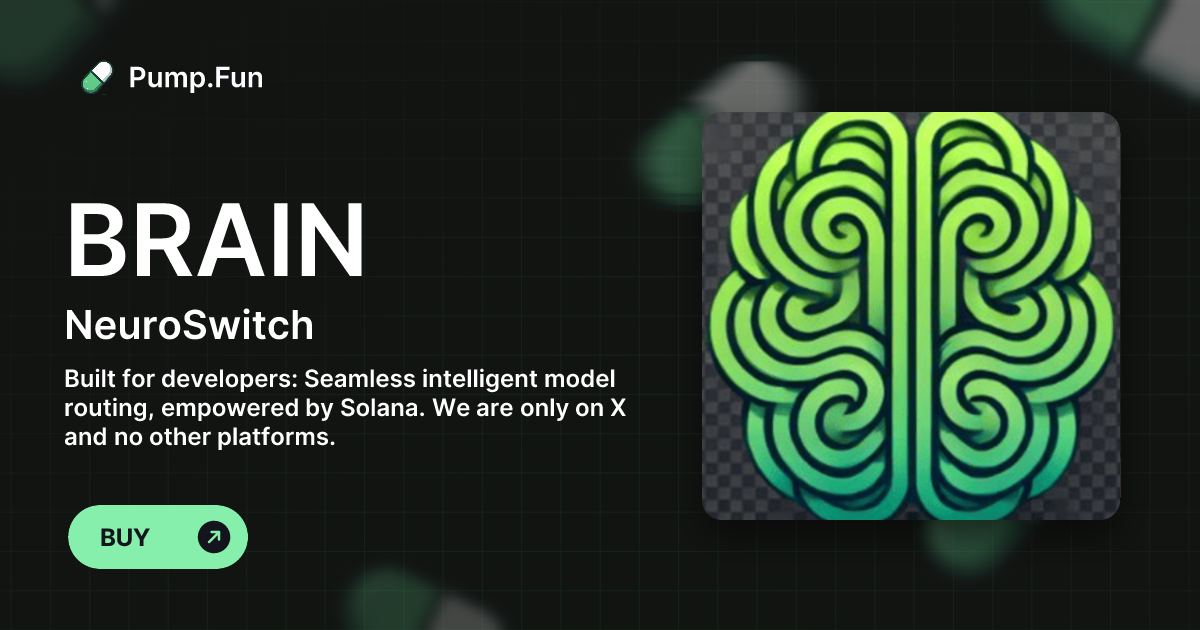 NeuroSwitch (BRAIN) - Pump