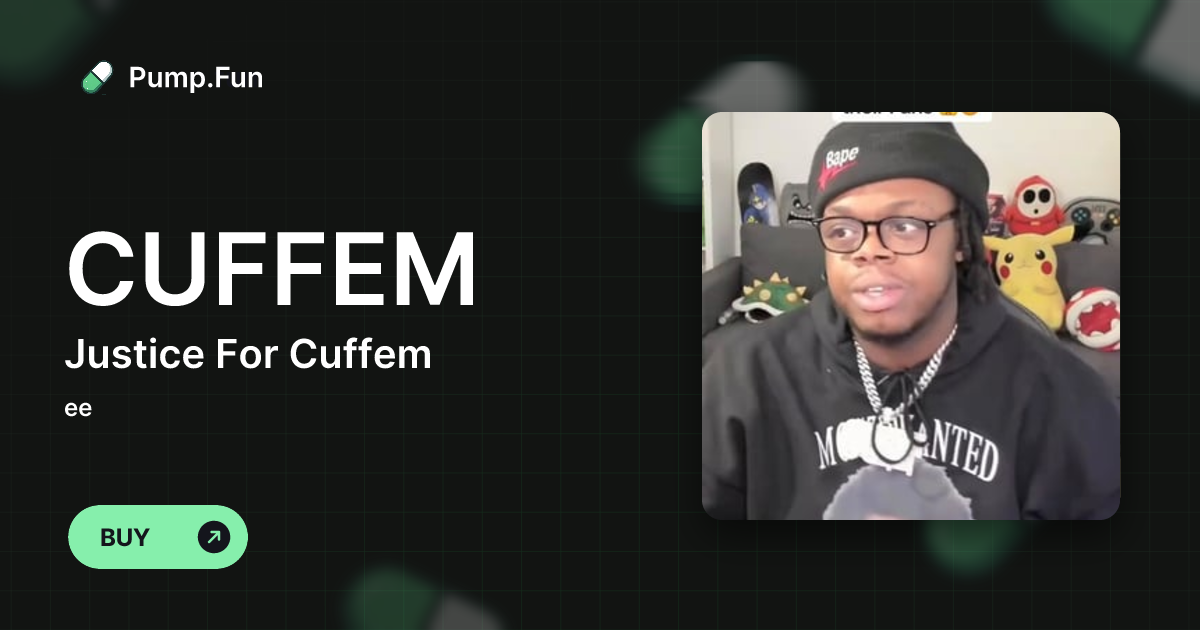 Justice For Cuffem (CUFFEM) - Pump