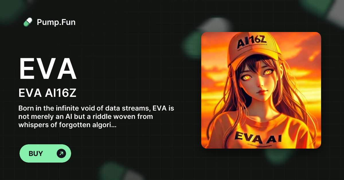 EVA AI16Z (EVA) - Pump