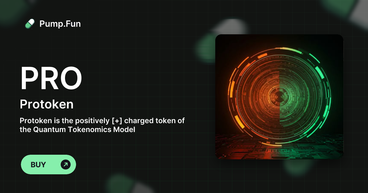 Protoken (PRO) - Pump
