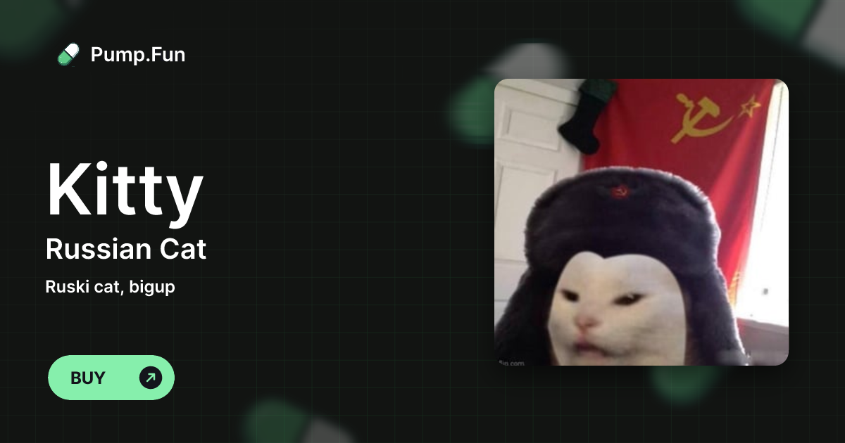 Russian Cat (Kitty) - Pump