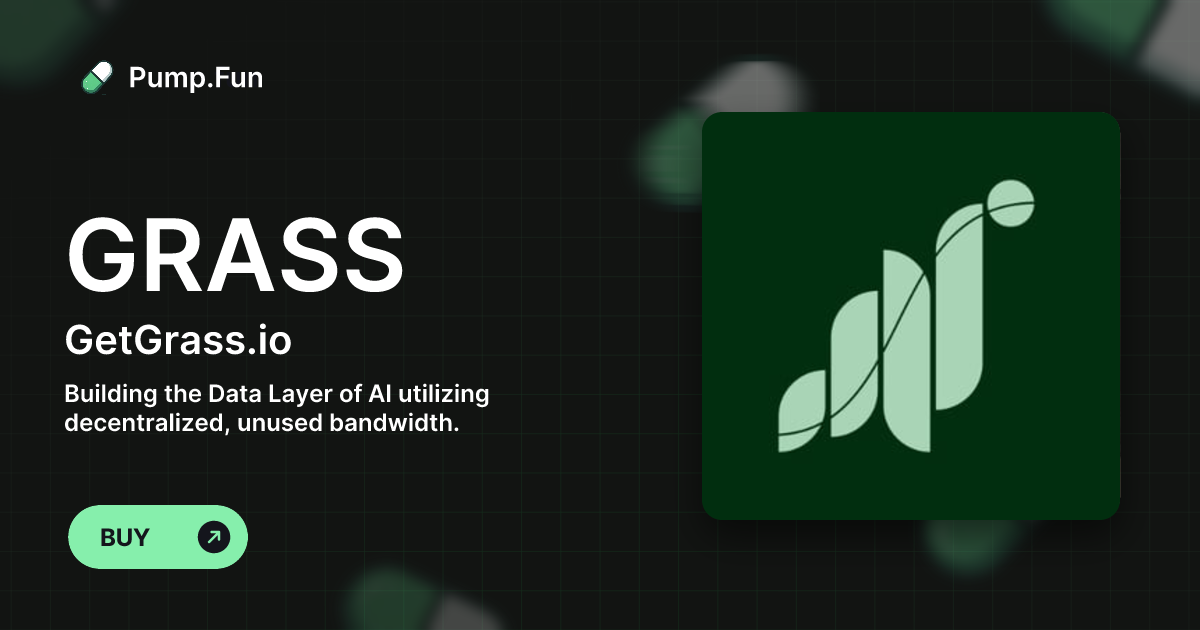 GetGrass.io (GRASS) - Pump