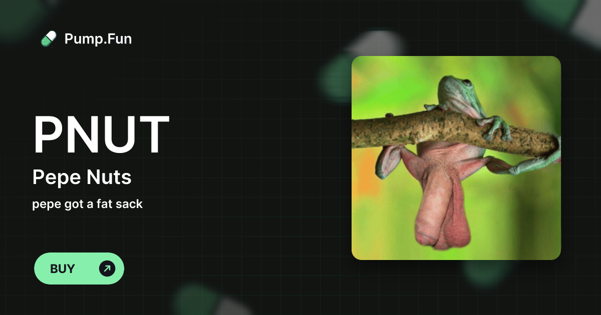 Pepe Nuts (PNUT) - Pump