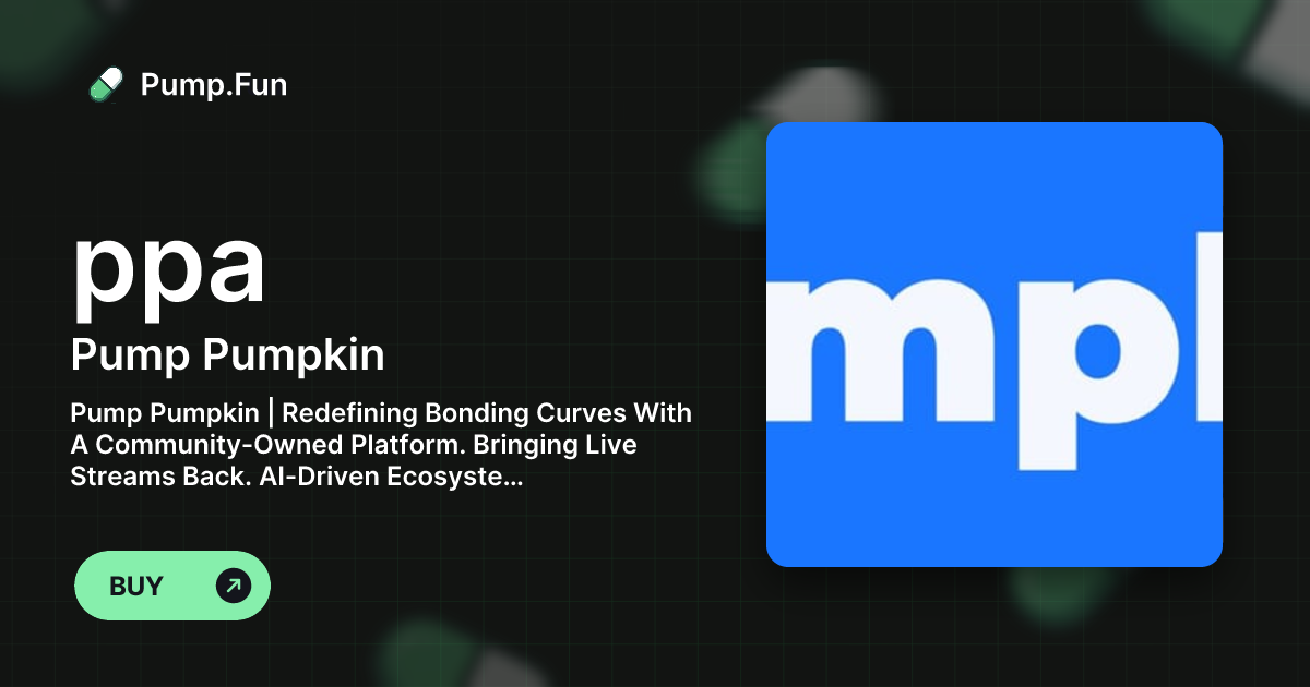 Pump Pumpkin (ppa) - Pump