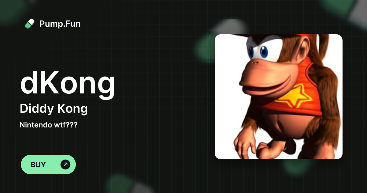 Diddy Kong (dKong) - Pump