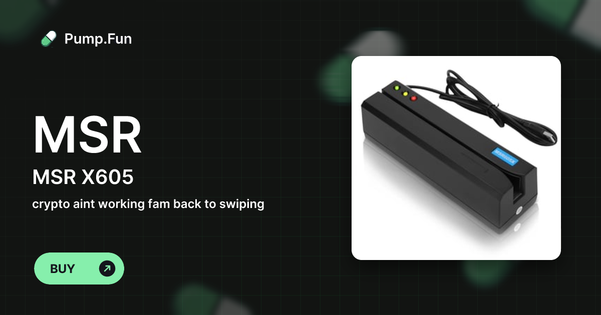 MSR X605 (MSR) - Pump