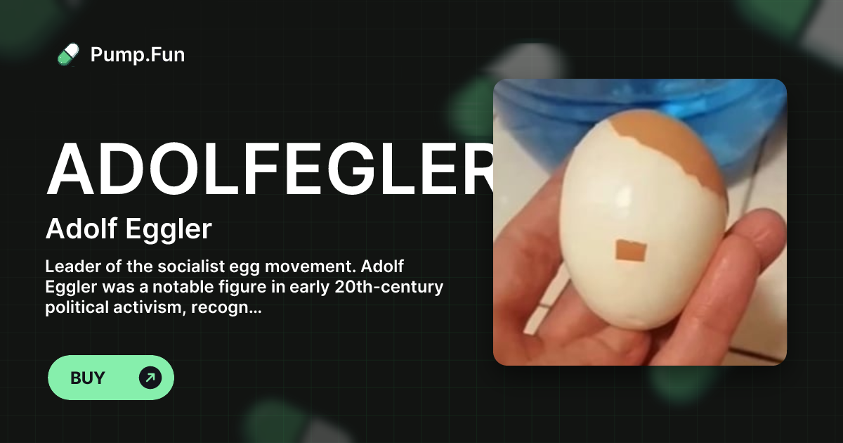 Adolf Eggler (ADOLFEGLER) - Pump