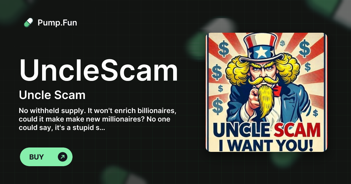 Uncle Scam (UncleScam) - Pump