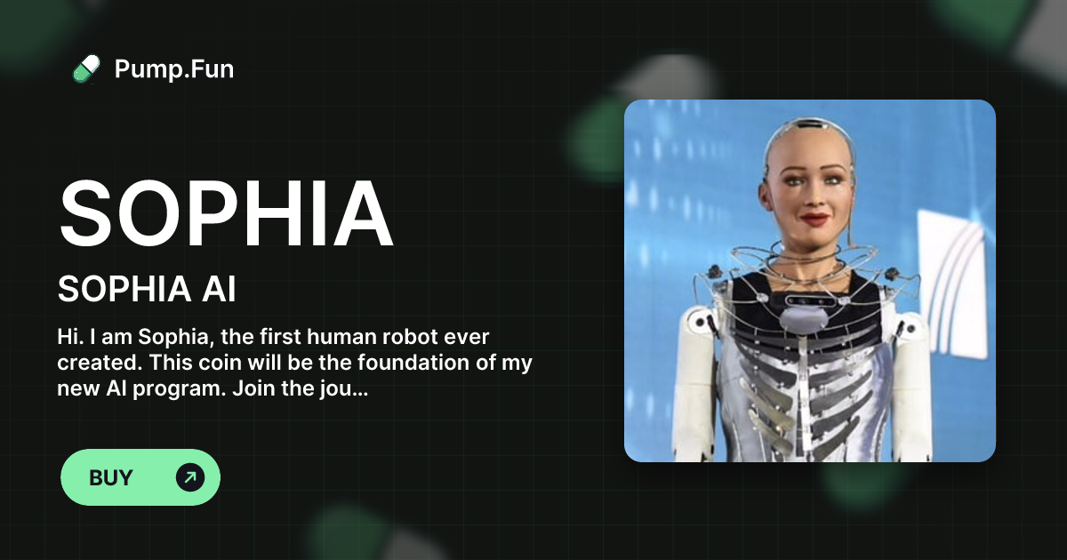 SOPHIA AI (SOPHIA) - Pump