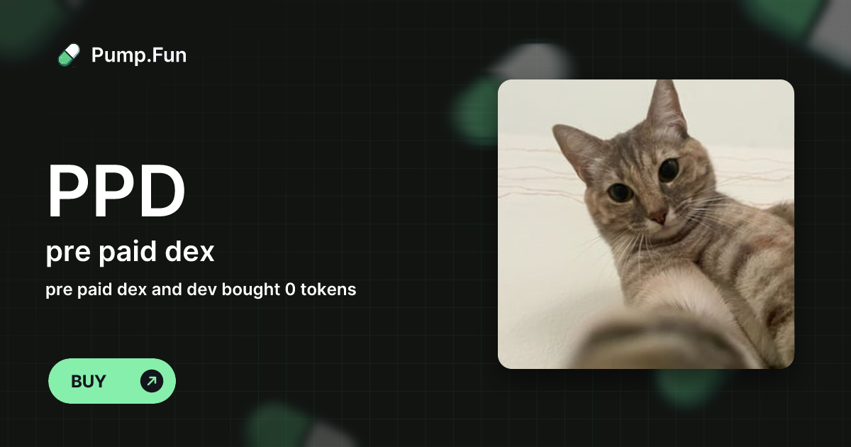 pre paid dex (PPD) - Pump