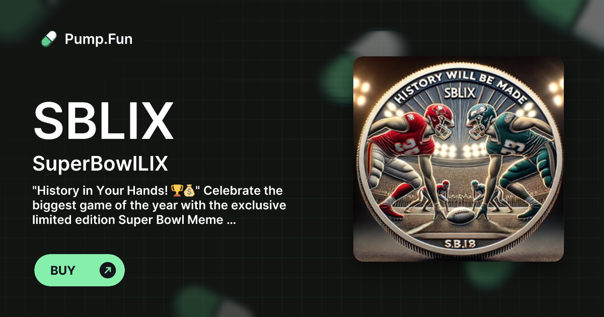 SuperBowlLIX (SBLIX) - Pump