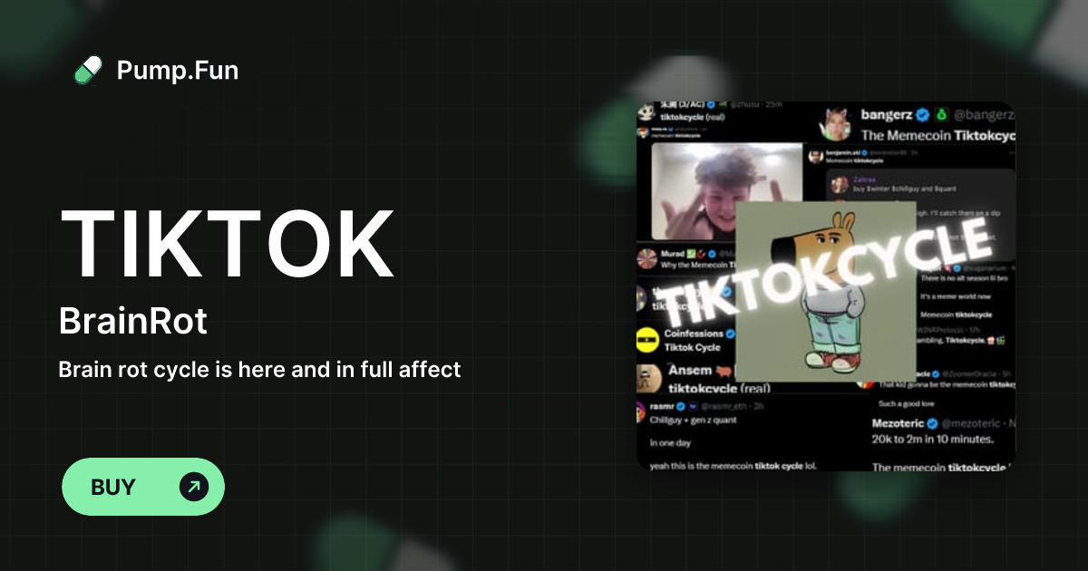 BrainRot (TIKTOK) - Pump