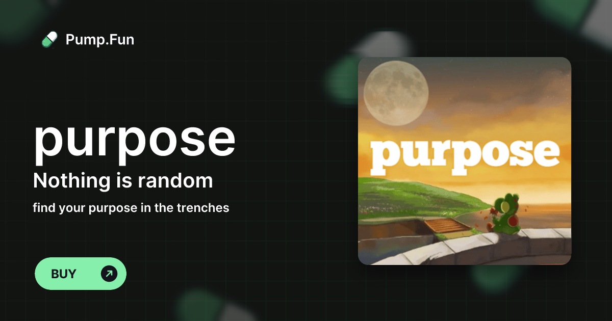 Nothing is random (purpose) - Pump