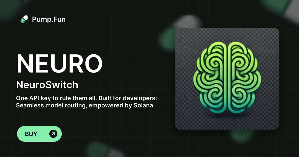NeuroSwitch (NEURO) - Pump