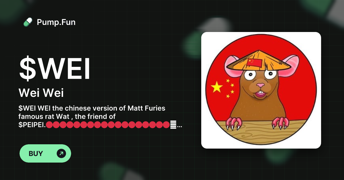 Wei Wei ($WEI) - Pump