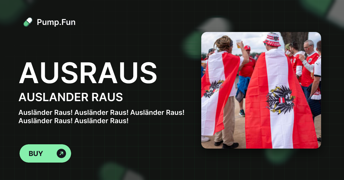 AUSLANDER RAUS (AUSRAUS) - Pump