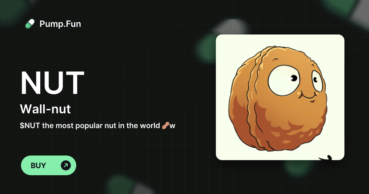 Wall-nut (NUT) - Pump