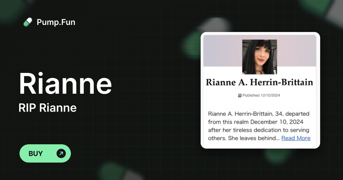 RIP Rianne (Rianne) - Pump