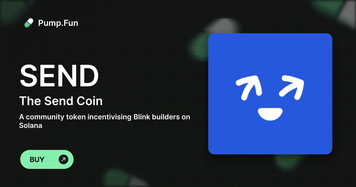 The Send Coin (SEND) - Pump