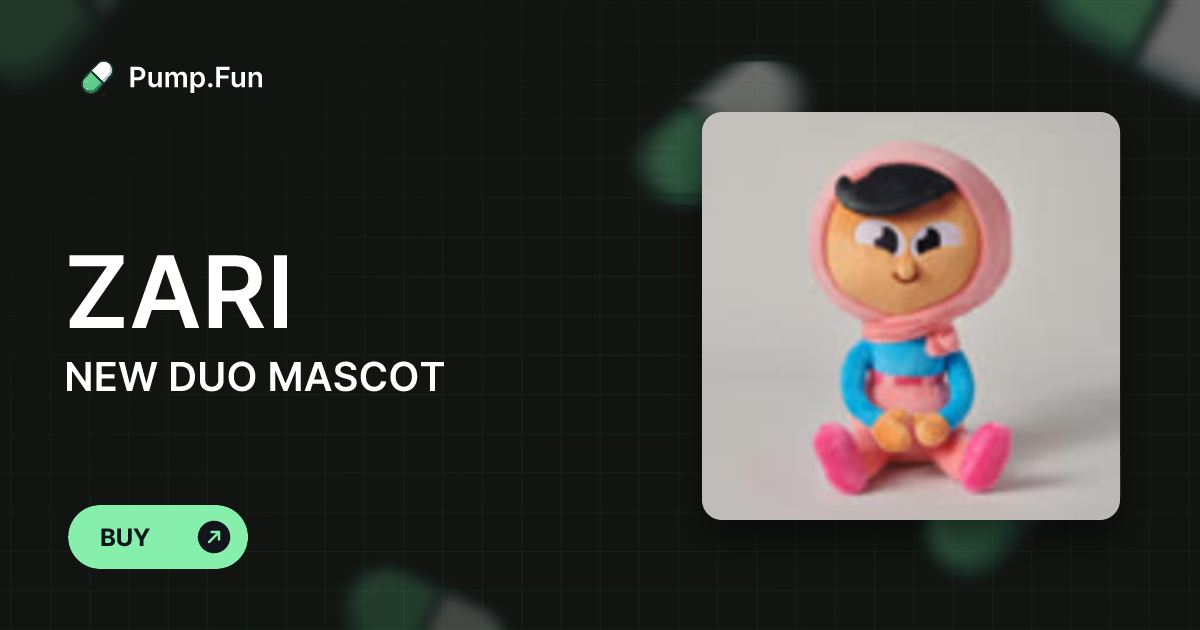 NEW DUO MASCOT (ZARI) - Pump