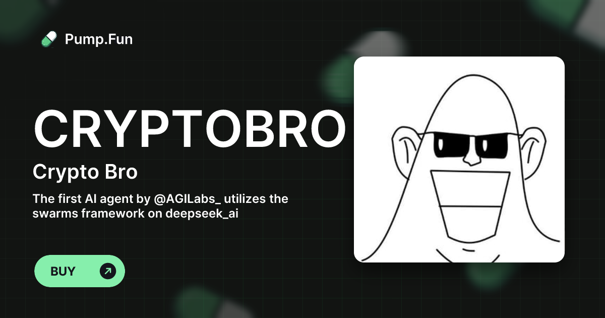 Crypto Bro (CRYPTOBRO) - Pump