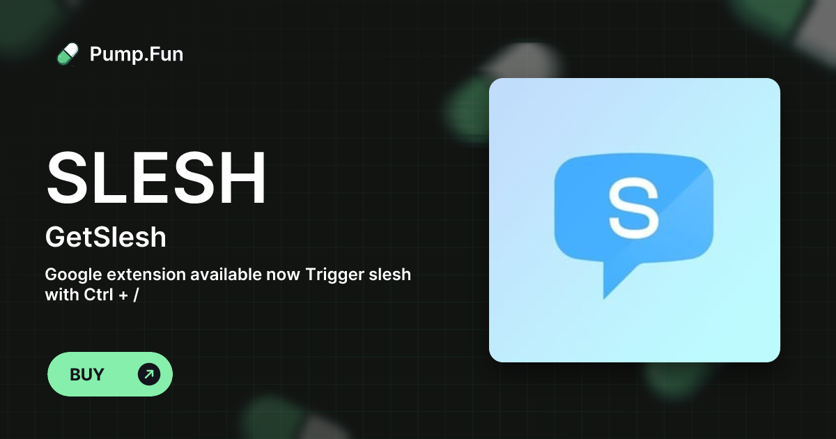 GetSlesh (SLESH) - Pump