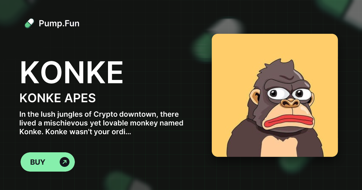 KONKE APES (KONKE) - Pump