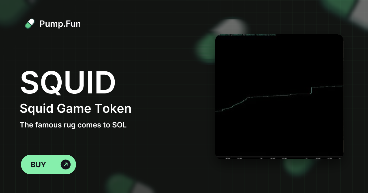 Squid Game Token (SQUID) - Pump