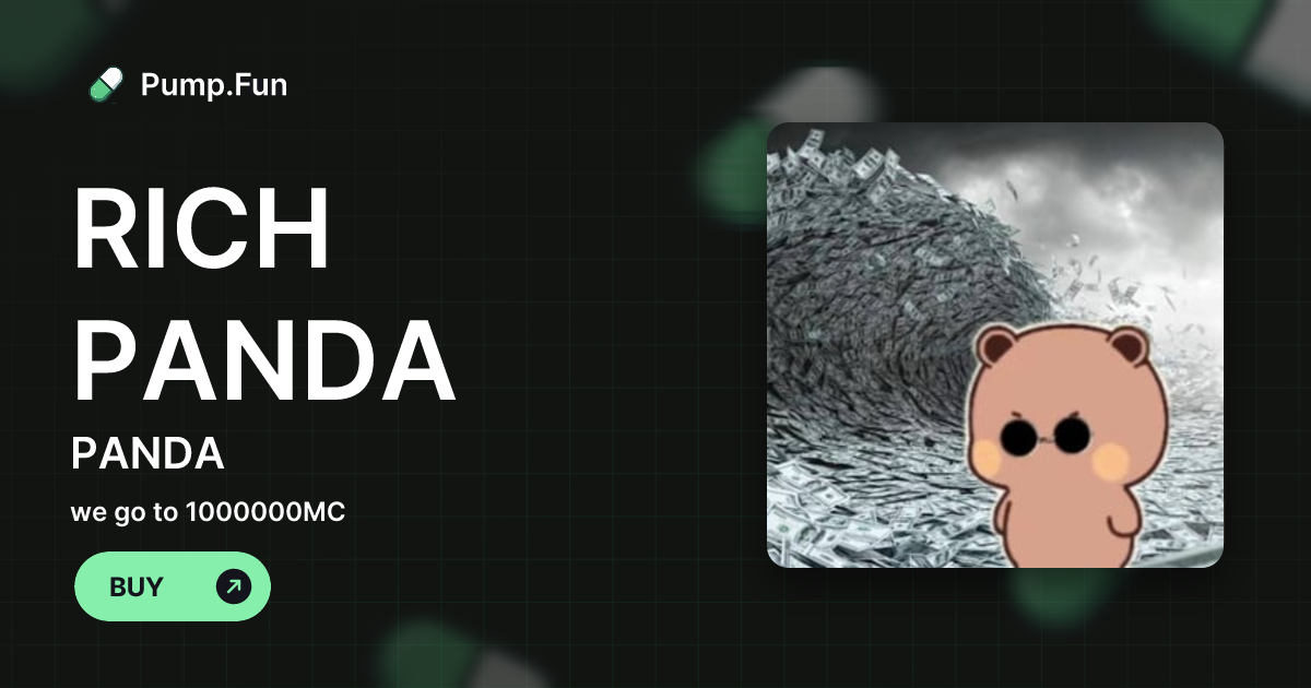 PANDA (RICH PANDA) - Pump