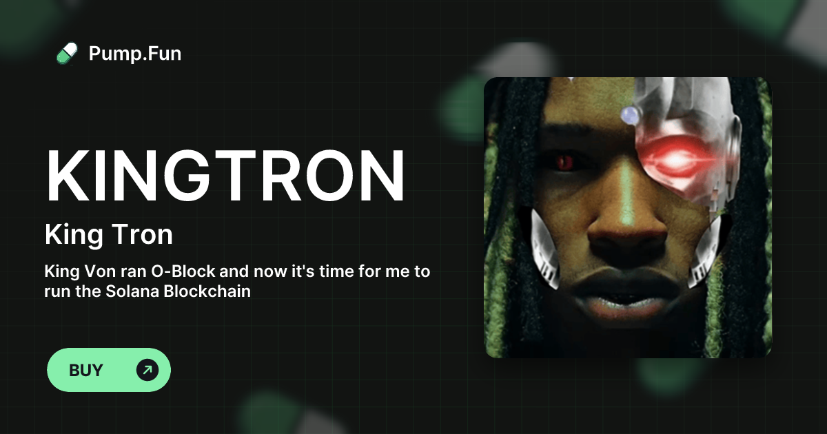 King Tron (KINGTRON) - Pump