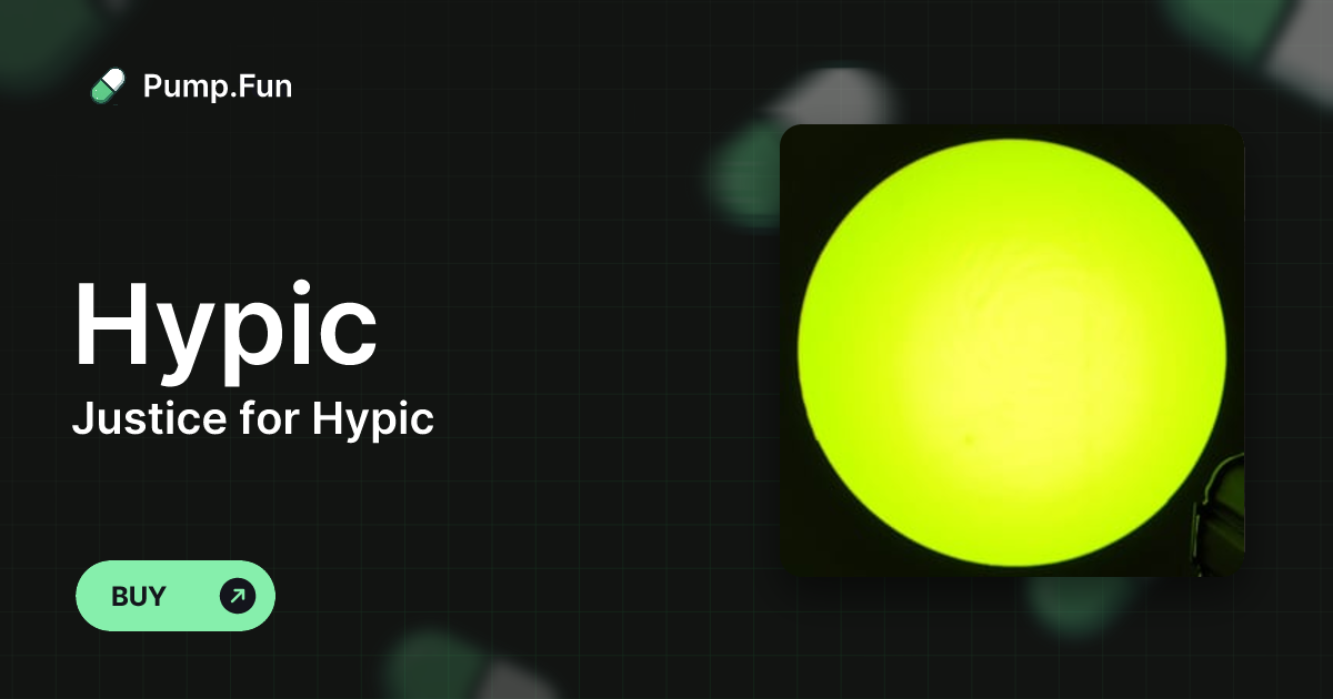 Justice for Hypic (Hypic) - Pump