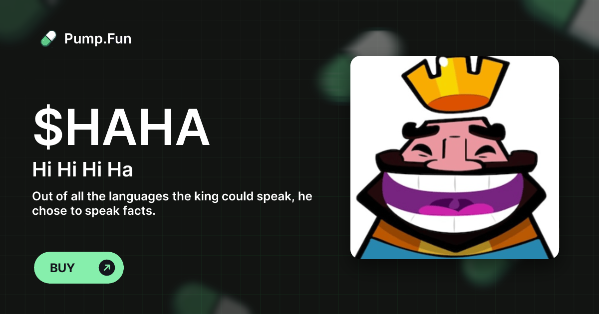 Hi Hi Hi Ha ($HAHA) - Pump