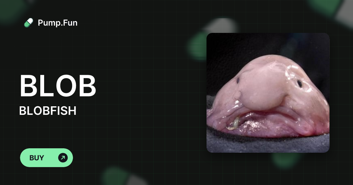 BLOBFISH (BLOB) - Pump
