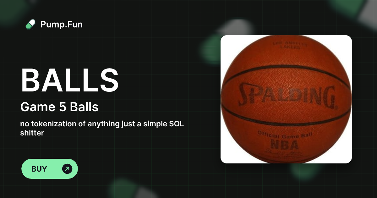 Game 5 Balls (BALLS) - Pump