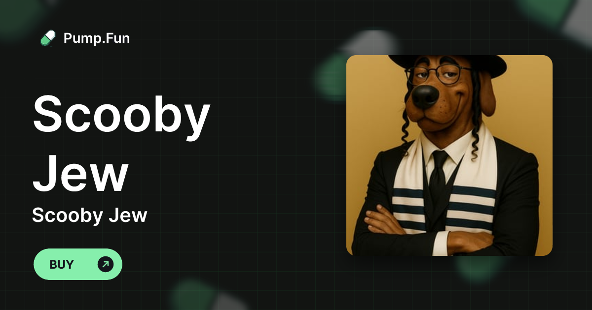 Scooby Jew (Scooby Jew) - Pump