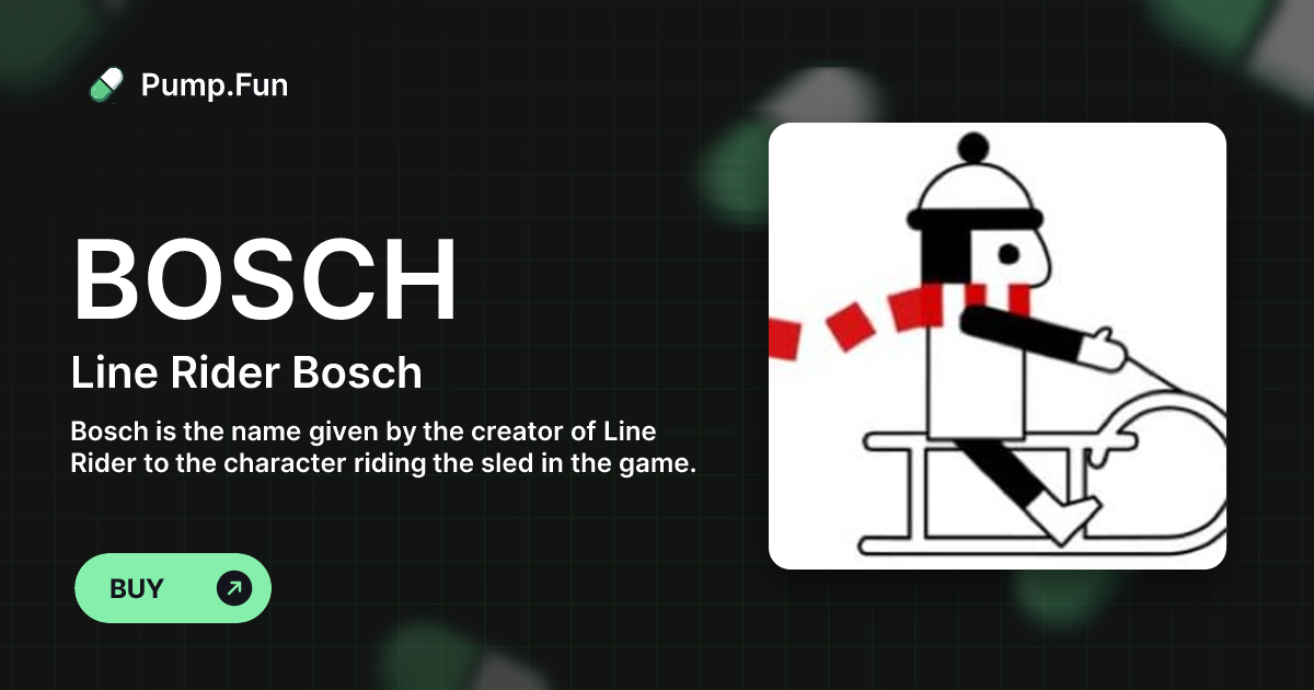 Line Rider Bosch (BOSCH) - Pump