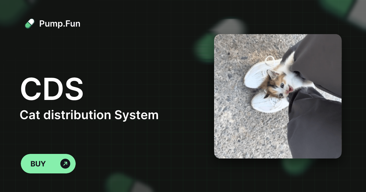 Cat distribution System (CDS) - Pump