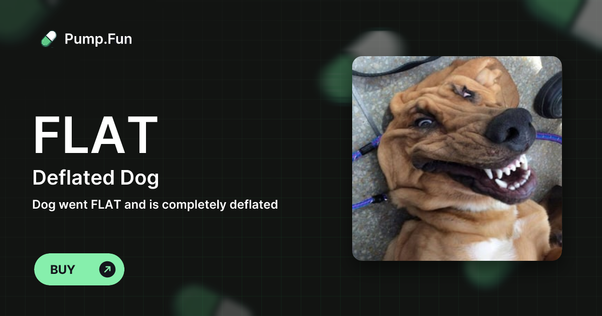 Deflated Dog (FLAT) - Pump