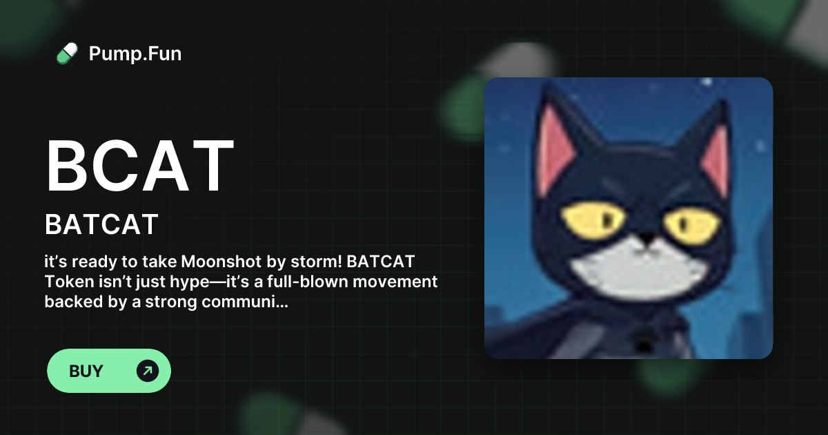 BATCAT (BCAT) - Pump
